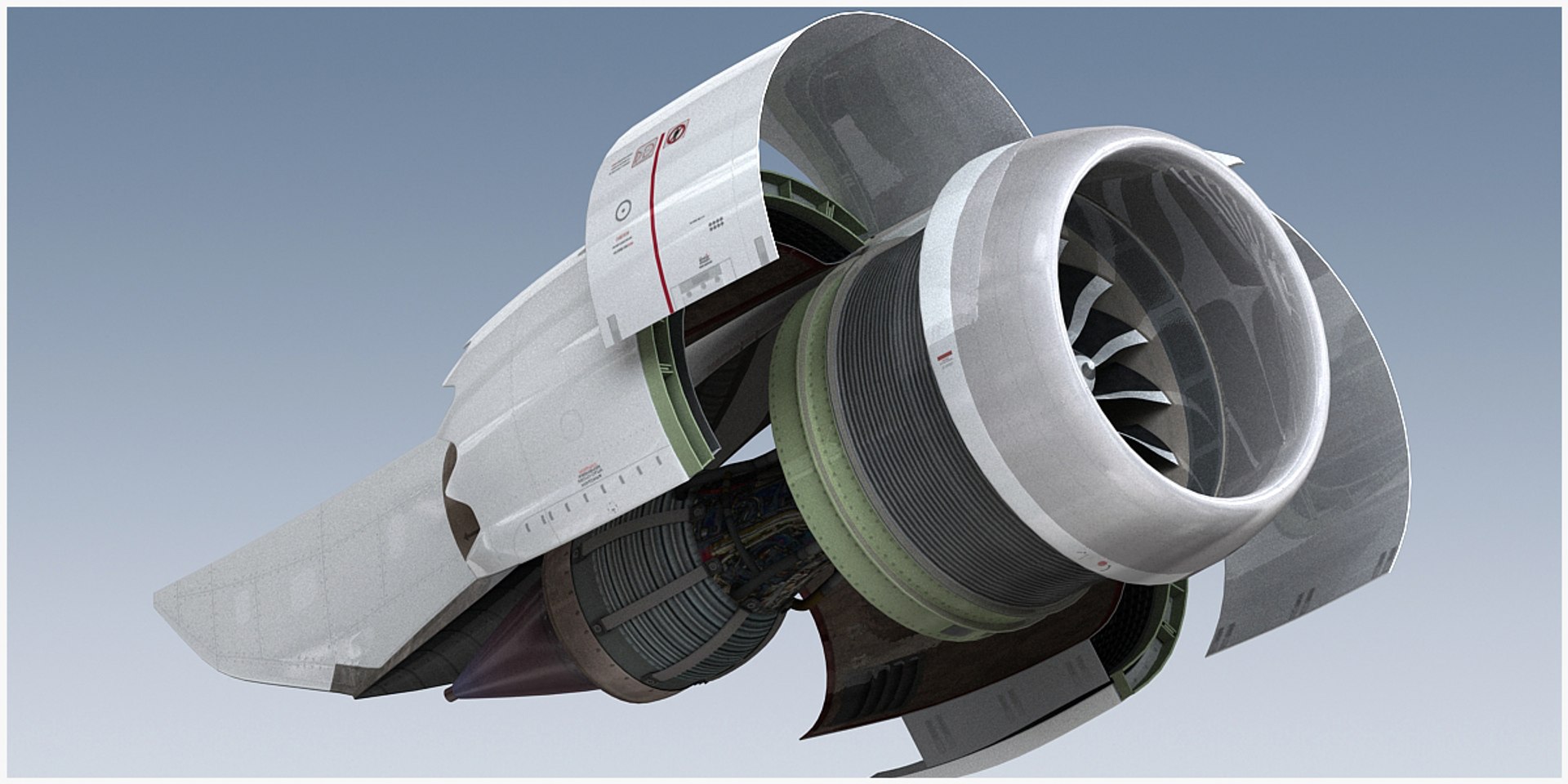 3D Model Boeing 787 Family Engine - TurboSquid 1464545