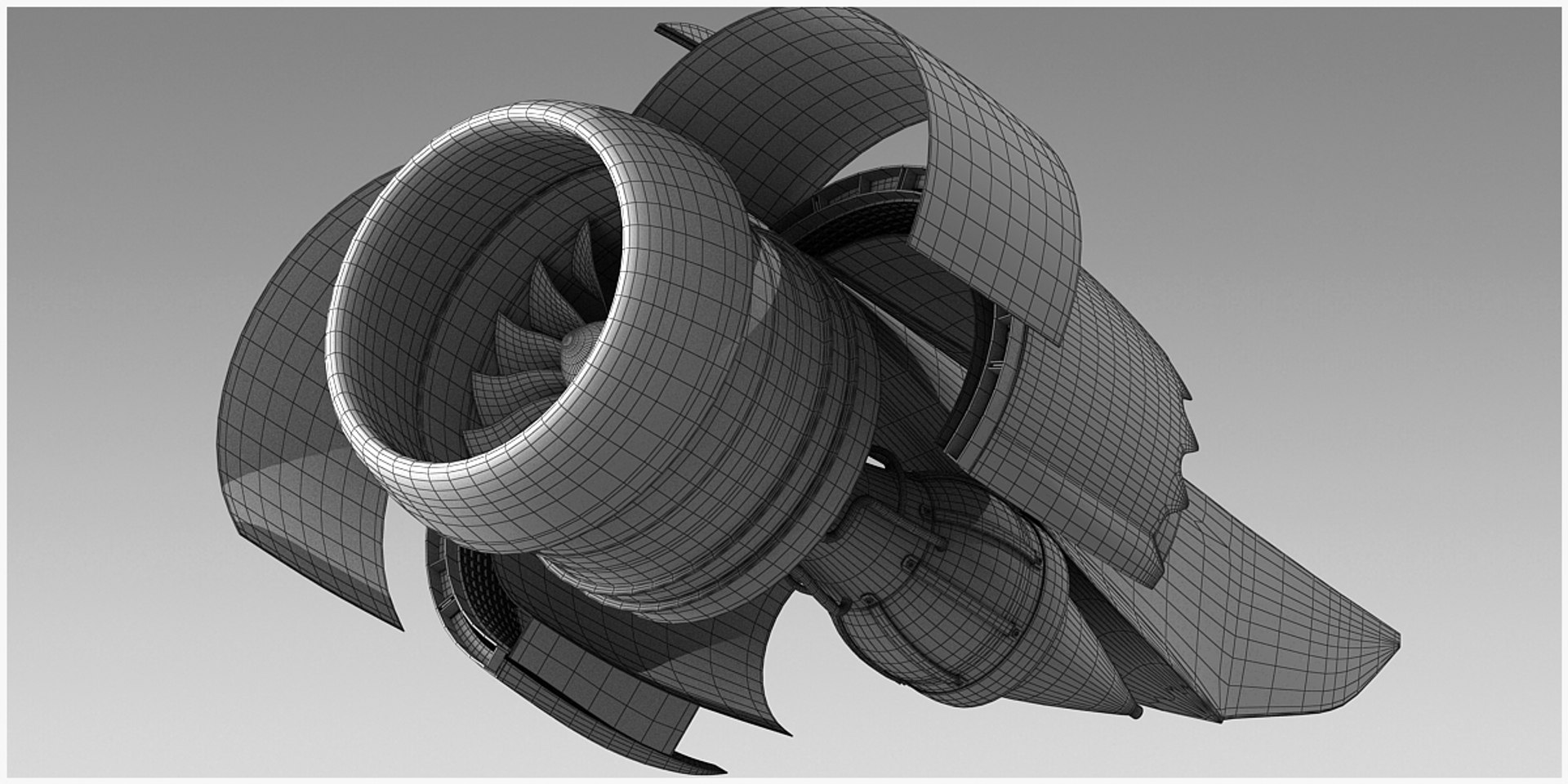 3D model boeing 787 family engine - TurboSquid 1464545