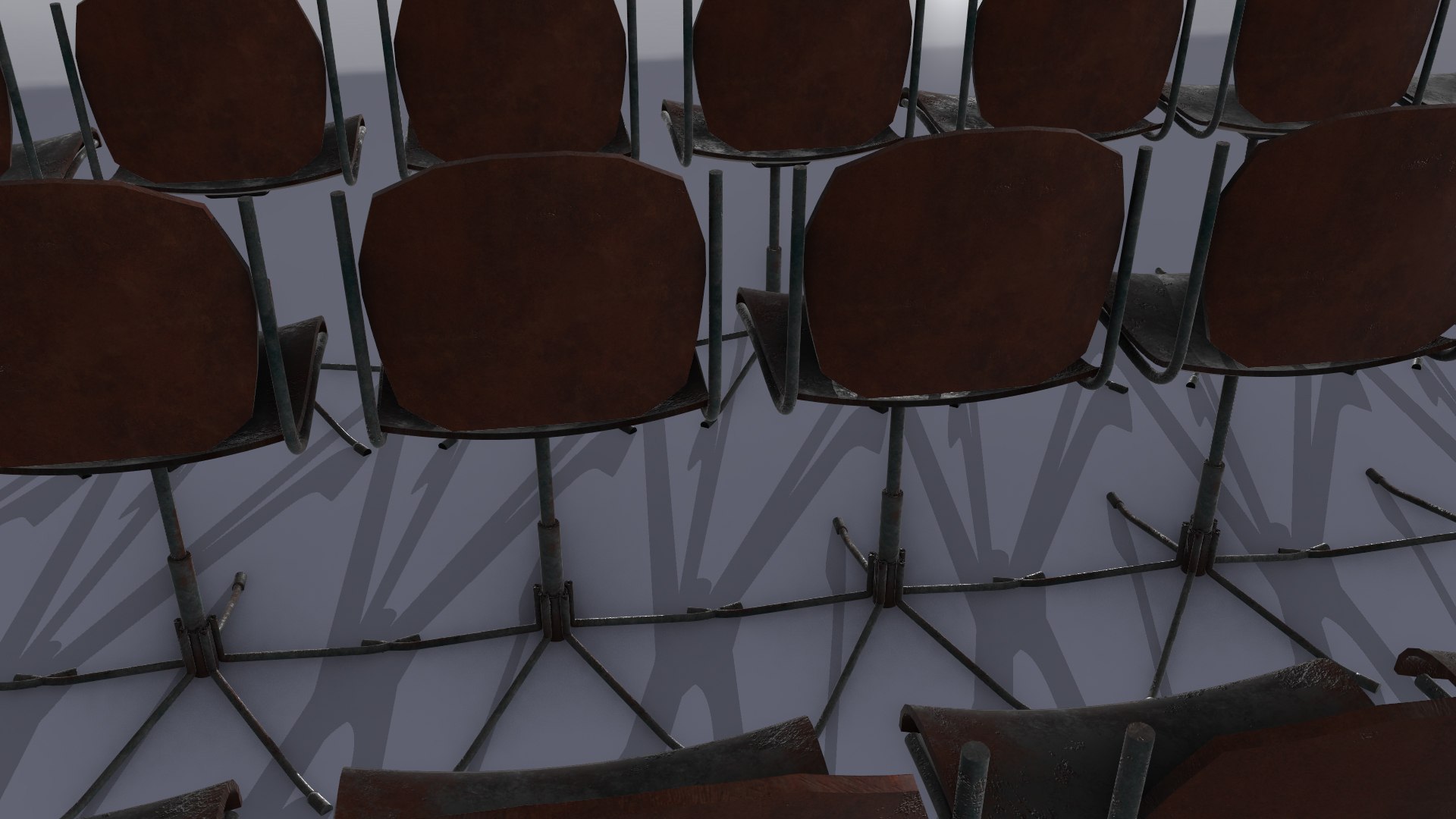 Rusted Chair Obj Free