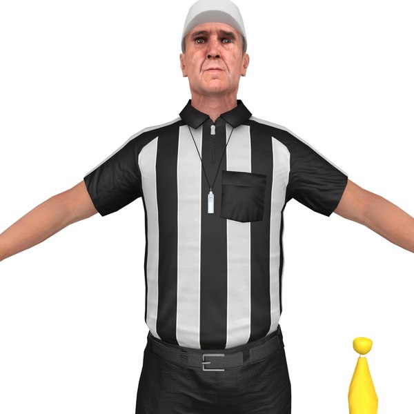 Pack football referee 3D model - TurboSquid 1299898