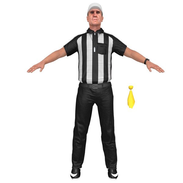 Pack football referee 3D model - TurboSquid 1299898