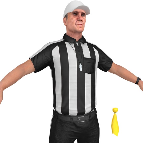 Pack football referee 3D model - TurboSquid 1299898