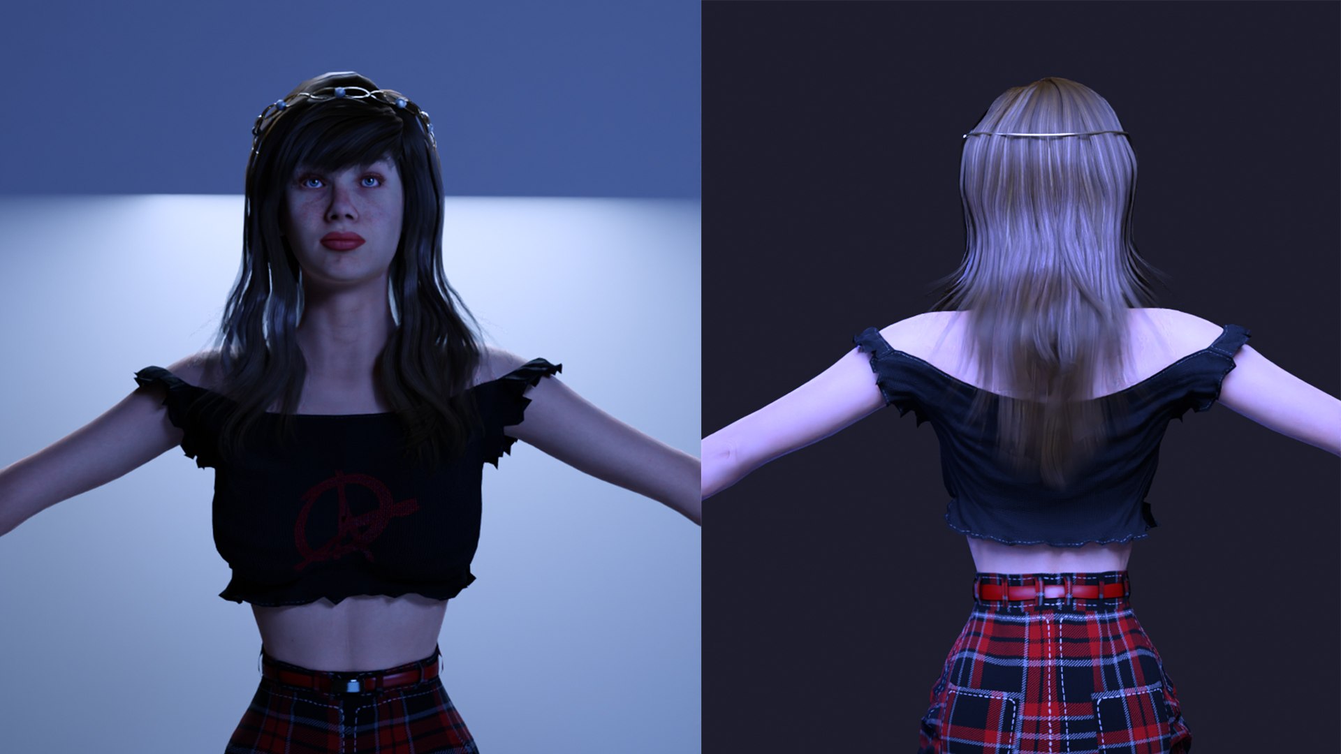 Beautiful Asian Girl 3d Model Turbosquid 2060543