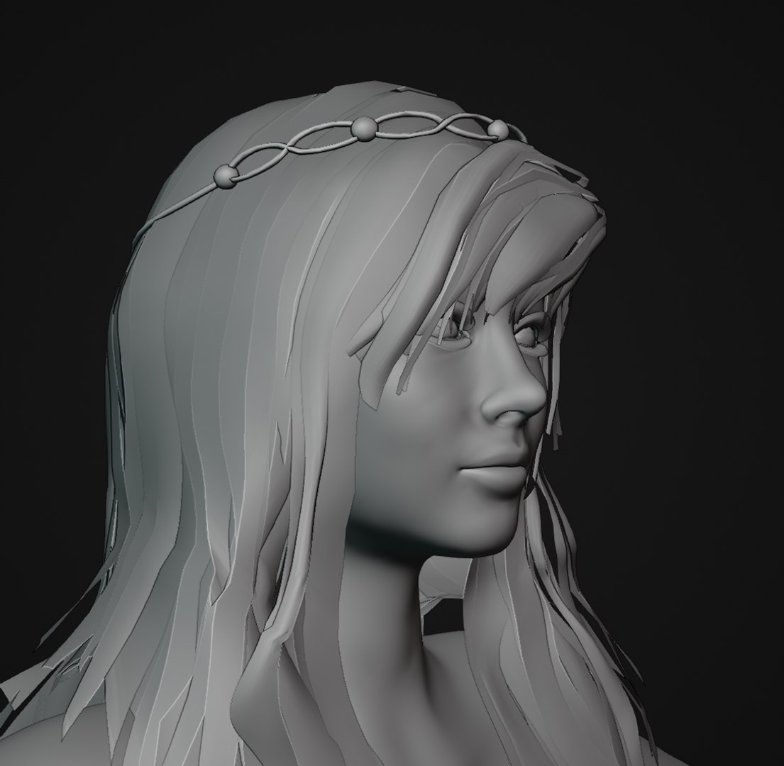 Beautiful Asian Girl 3d Model Turbosquid 2060543