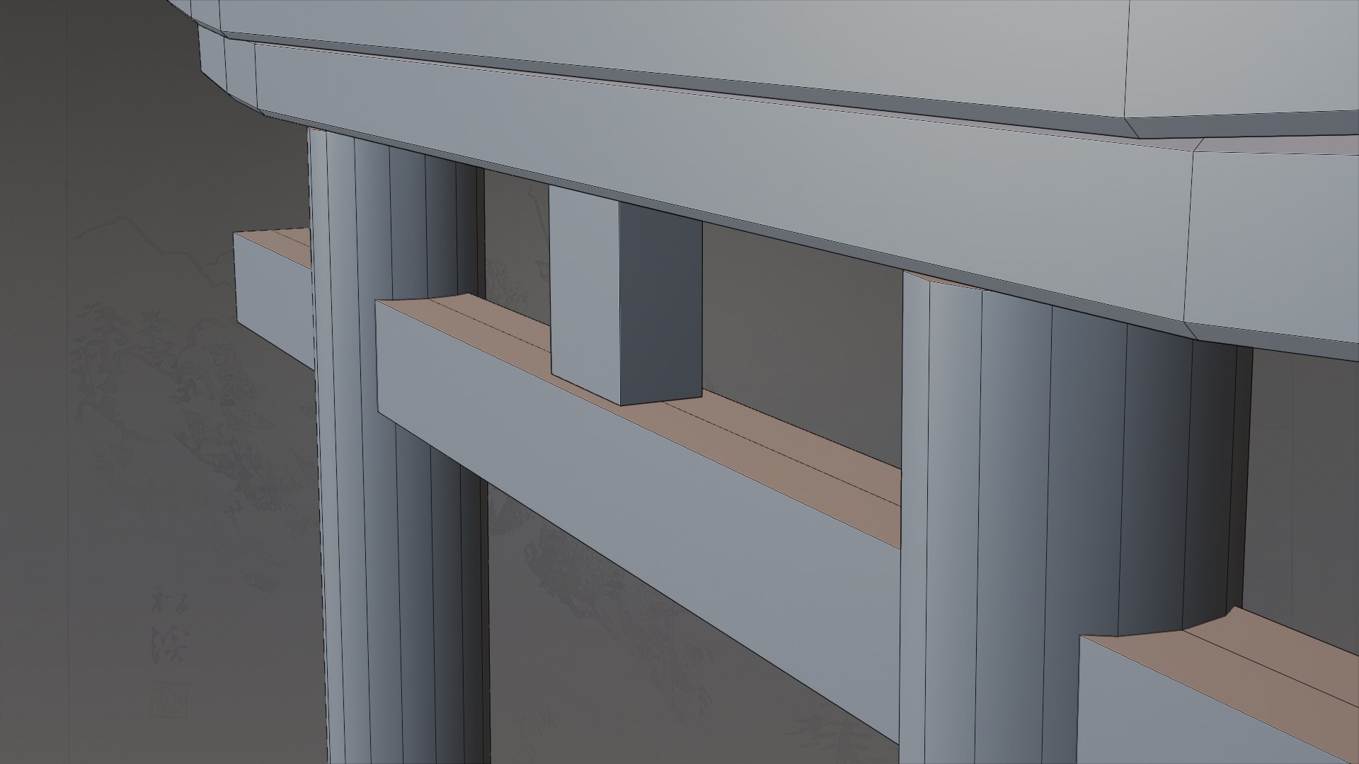 3D Torii Japanese Gate Shrine - TurboSquid 1606288