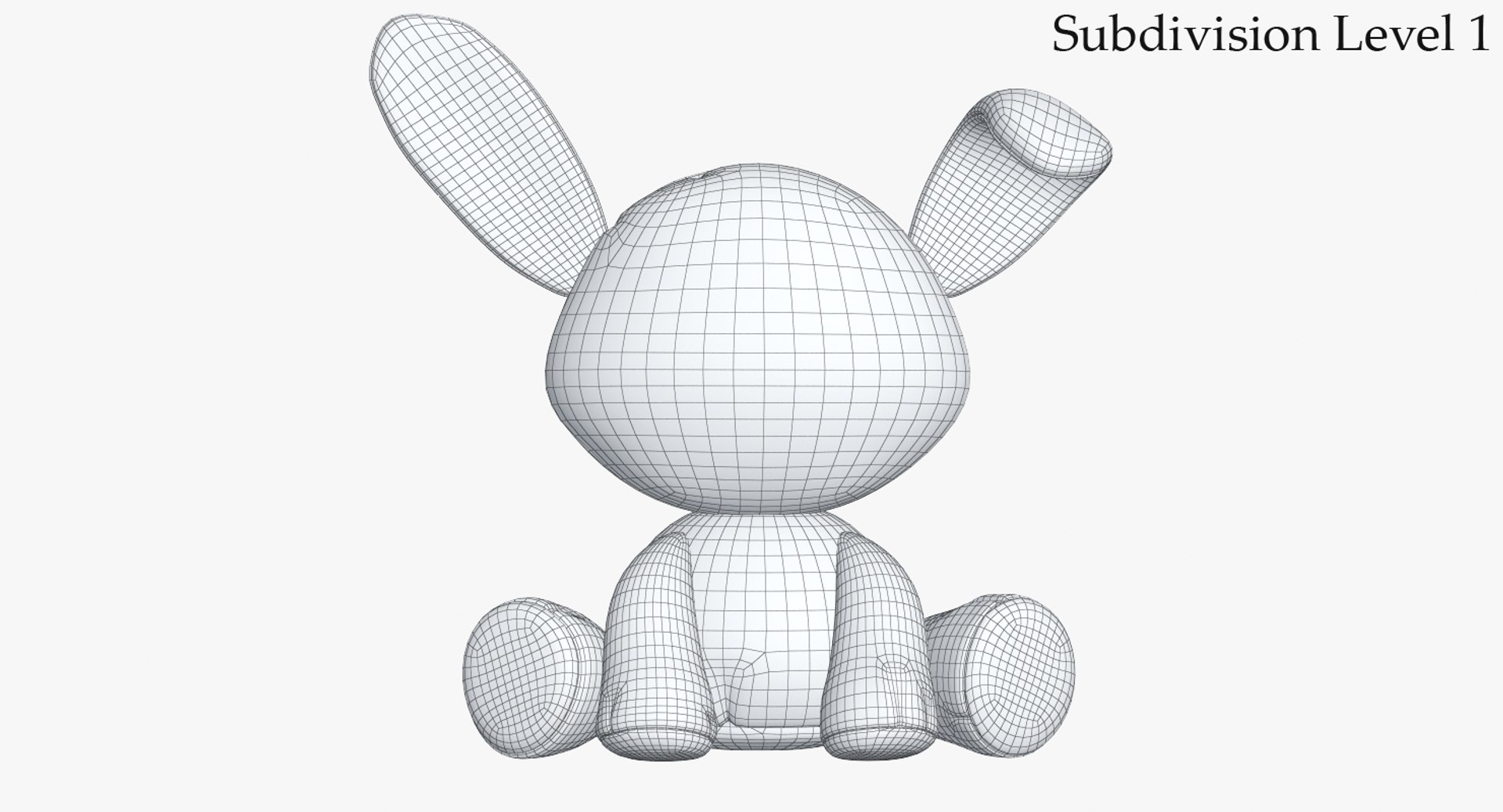 Toy jack rabbit 3D - TurboSquid 1338648