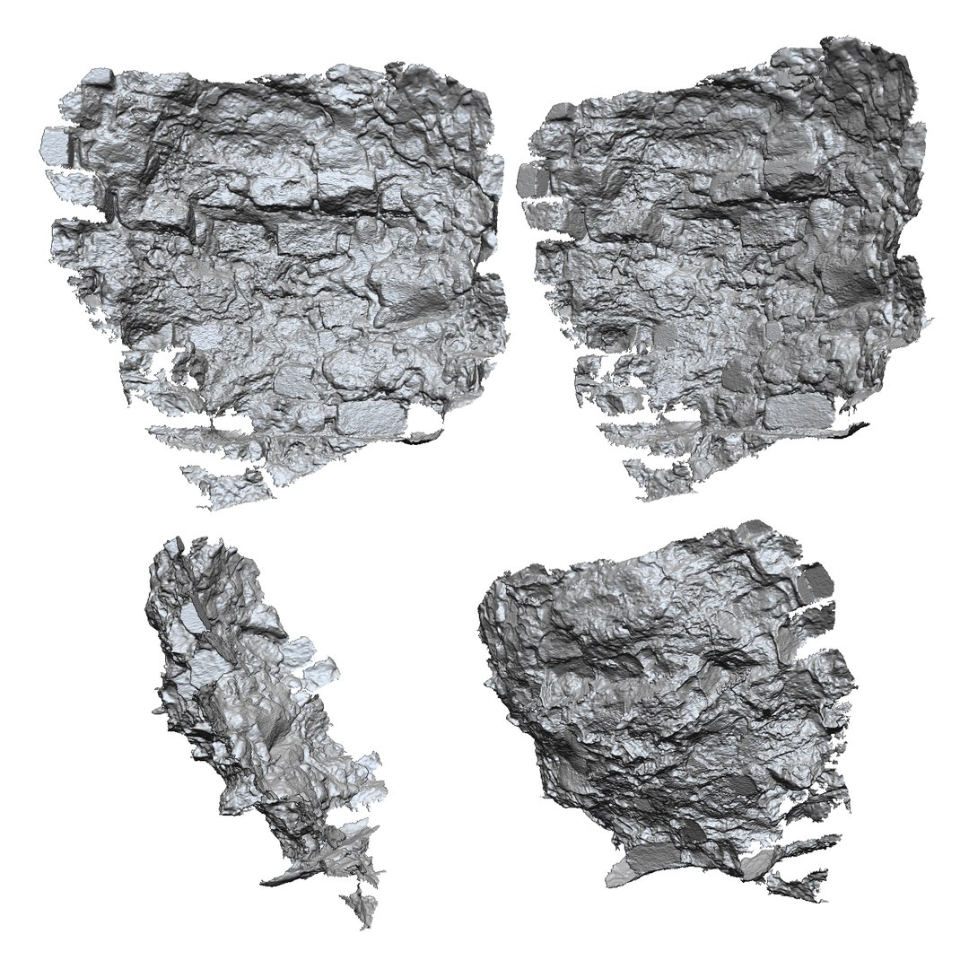 Realistic Scan Wall Raw 3D Model - TurboSquid 1593988