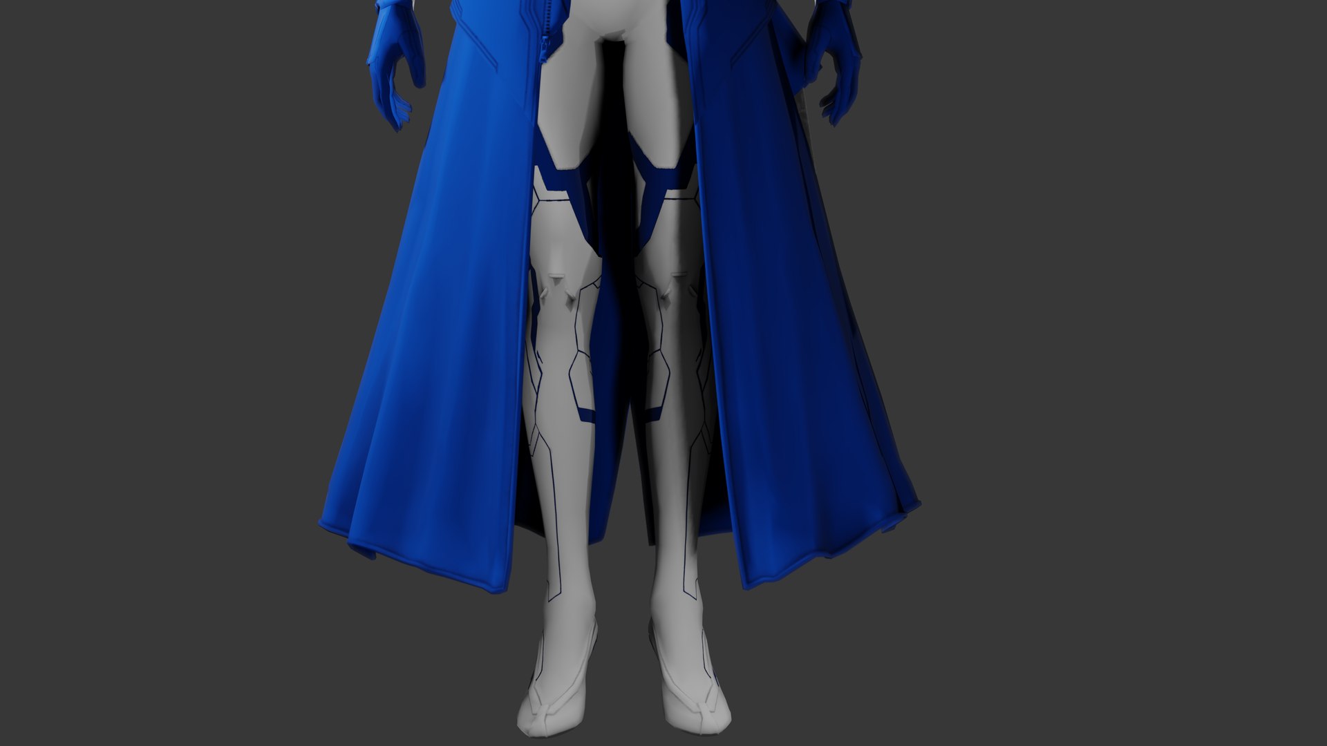 3D Warrior Girl - Game Ready Low-poly Model - TurboSquid 1788615