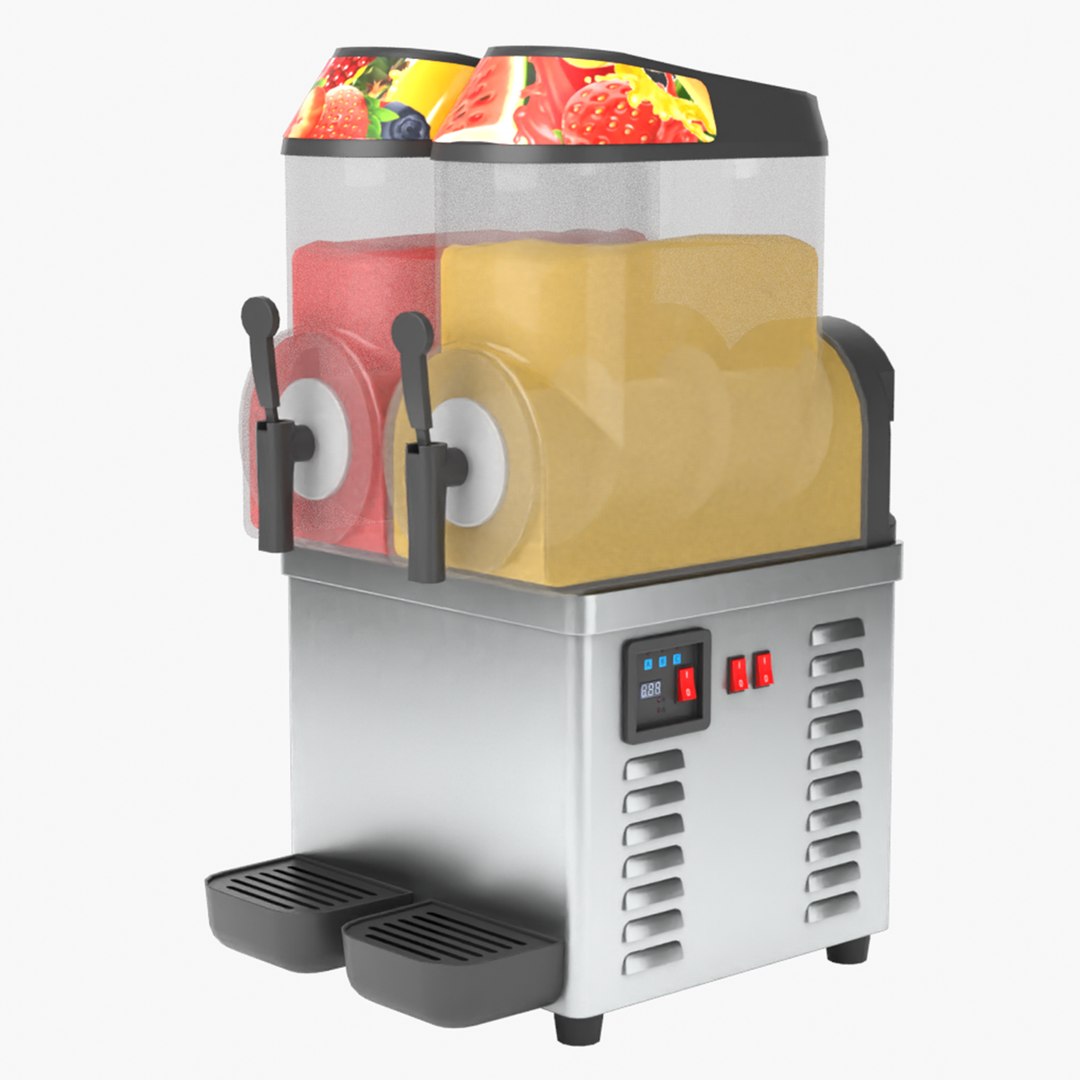 Slush Machine model - TurboSquid 2048614