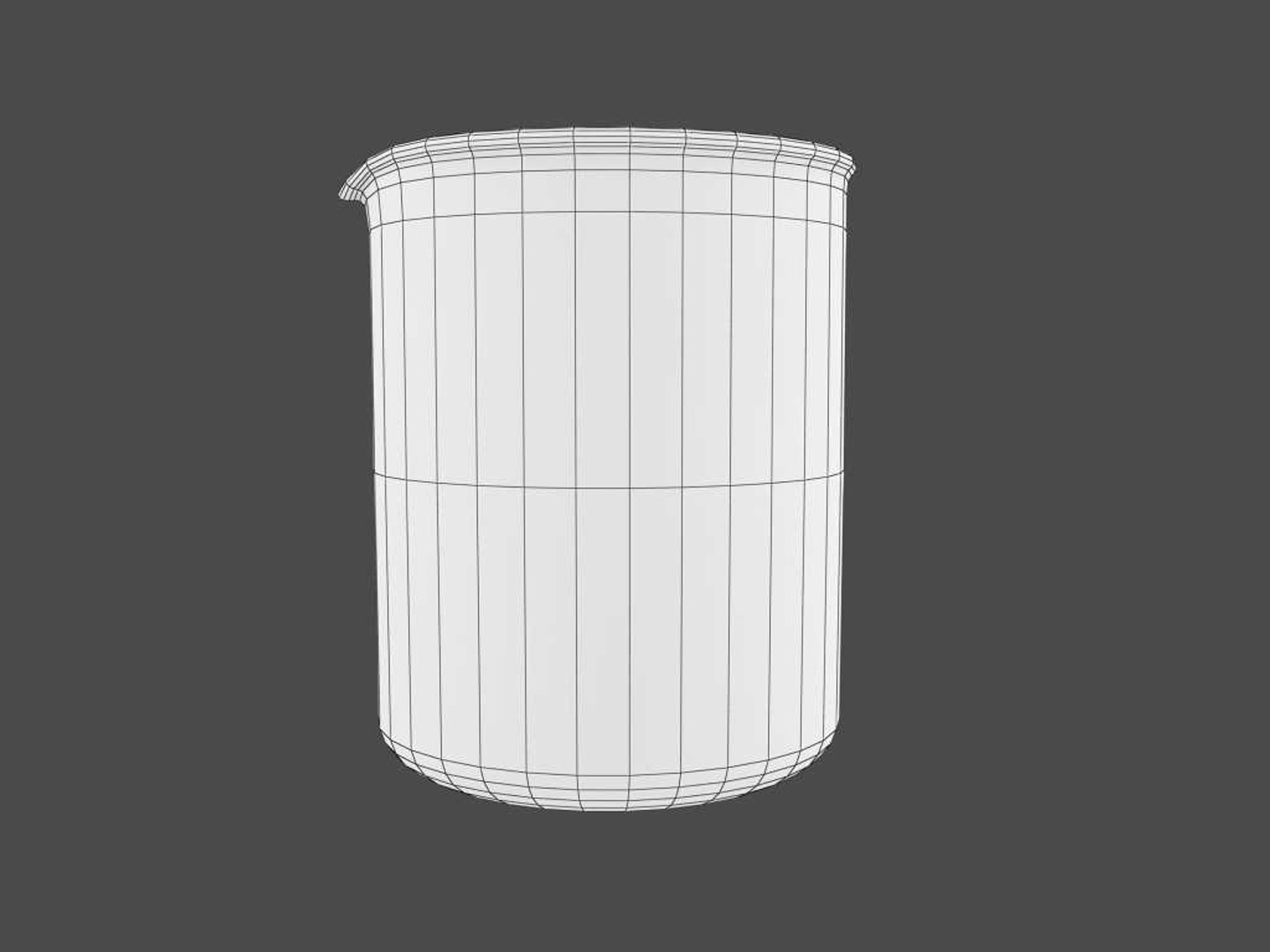 3d Model Beaker 250ml