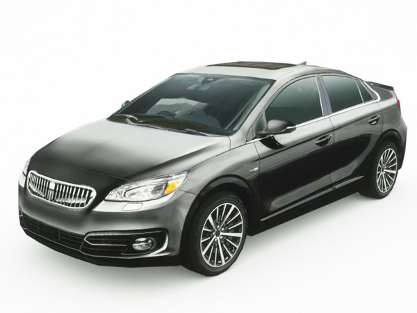 3d model generic sedan v11