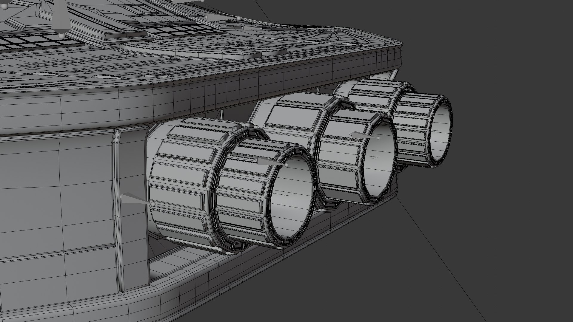 3D Blender To UE Shuttle Dromedary Class - TurboSquid 2377980