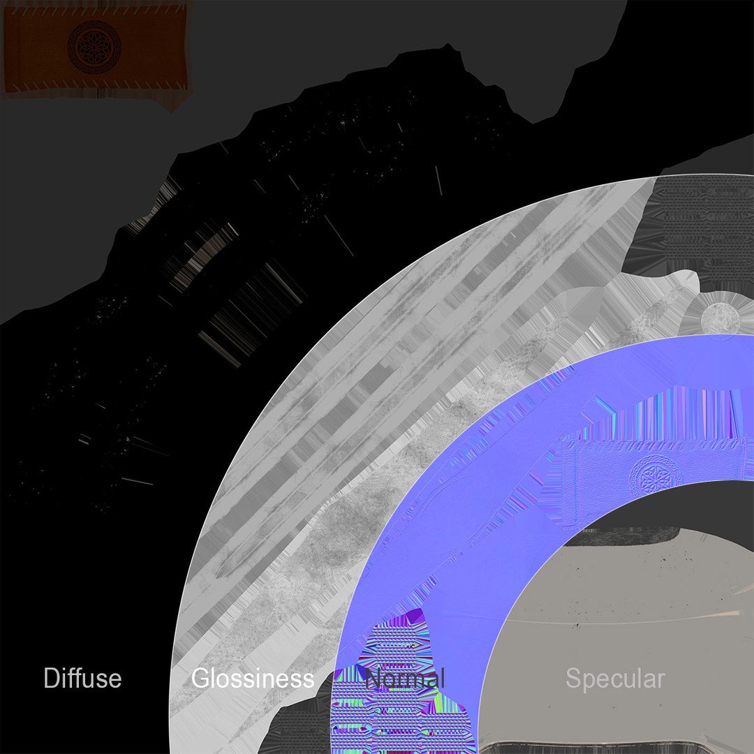 3D Sword 8K PBR Textures Model - TurboSquid 2064124