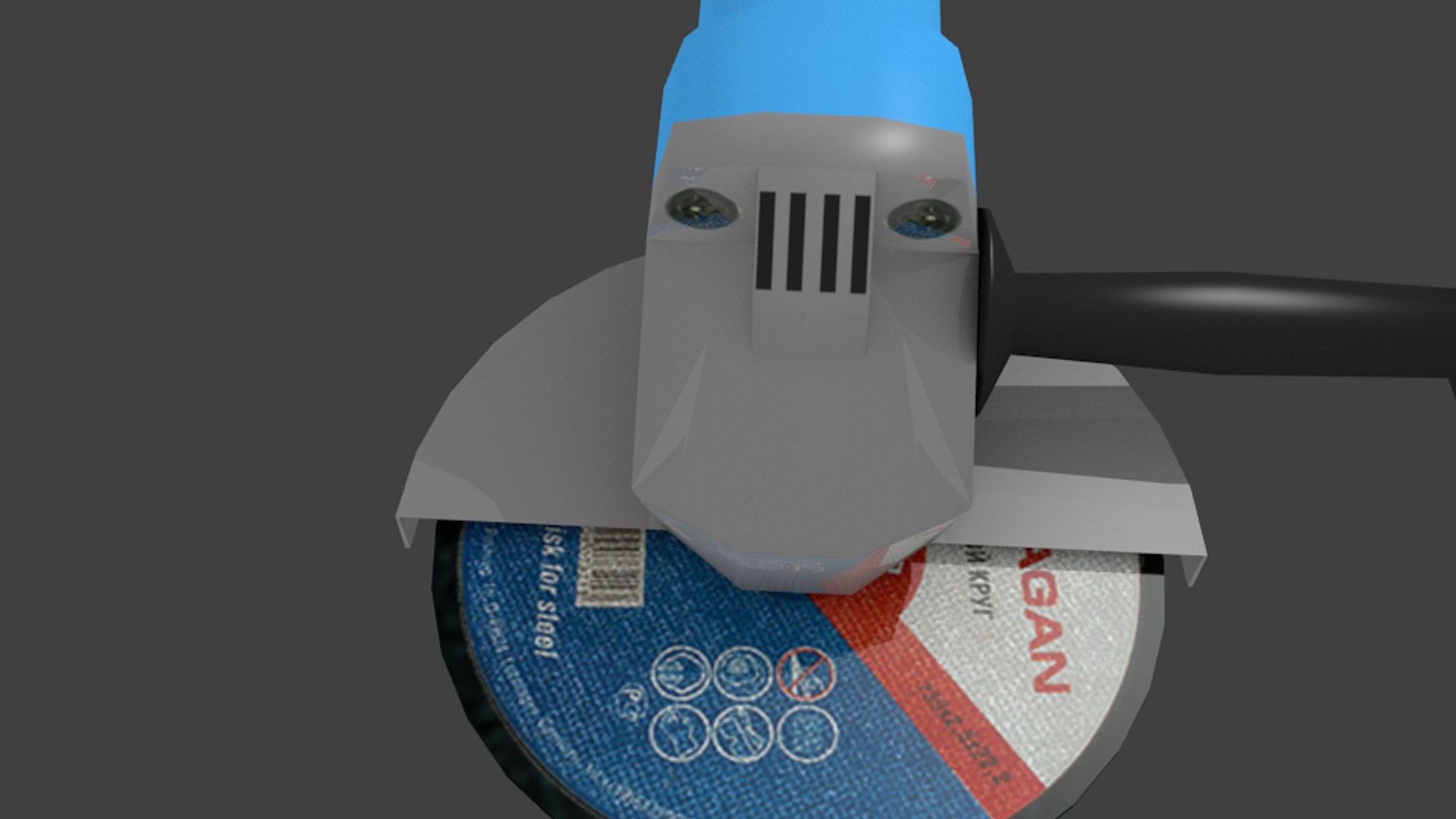 3D Angle Grinder Model - TurboSquid 1222583