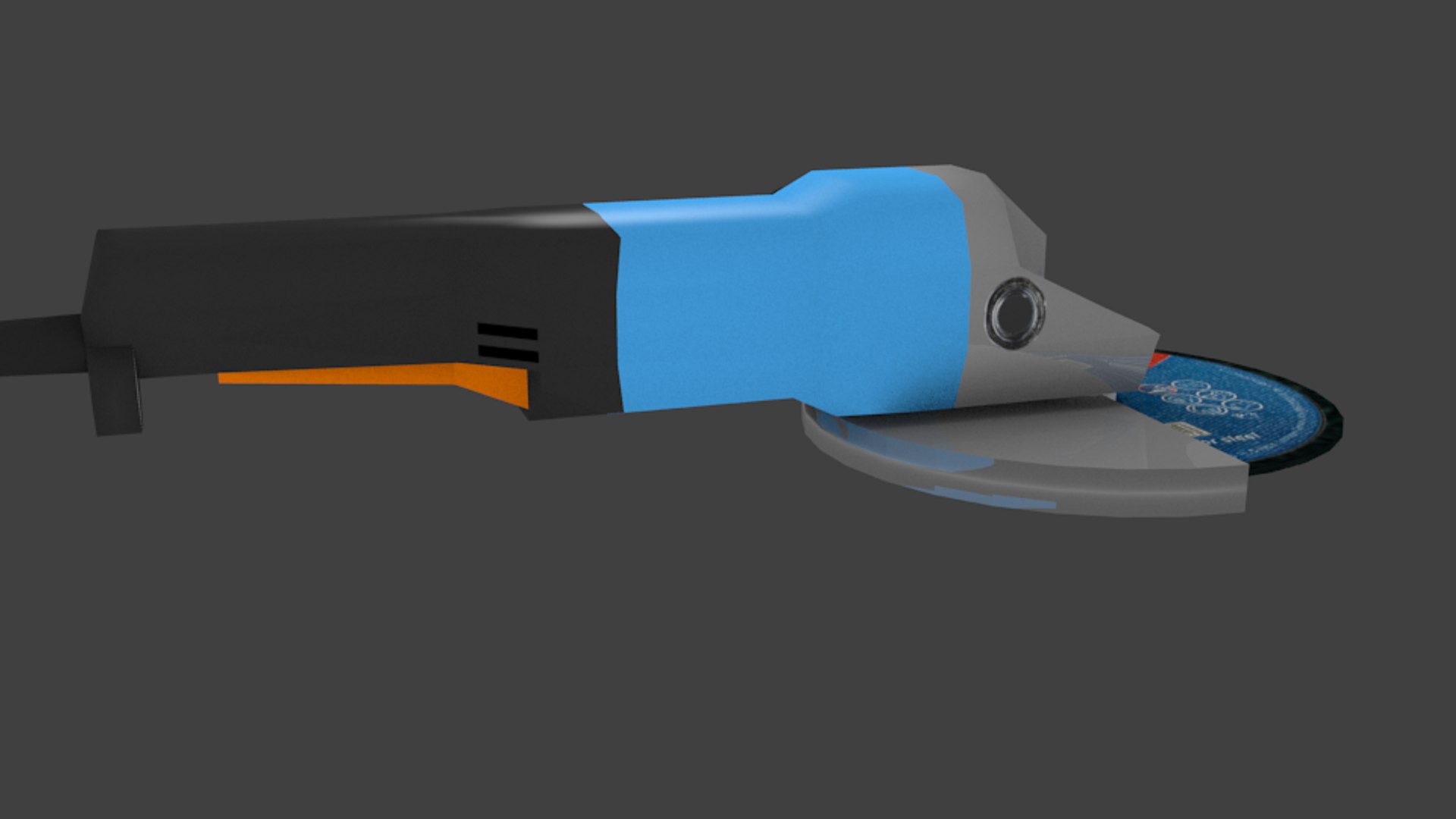 3D Angle Grinder Model - TurboSquid 1222583