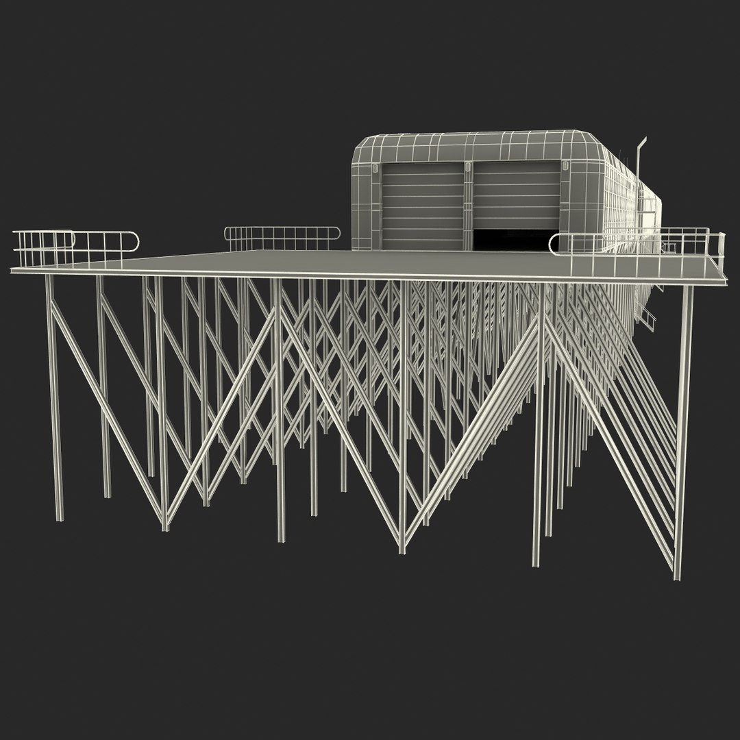 3d model of south african antarctic base