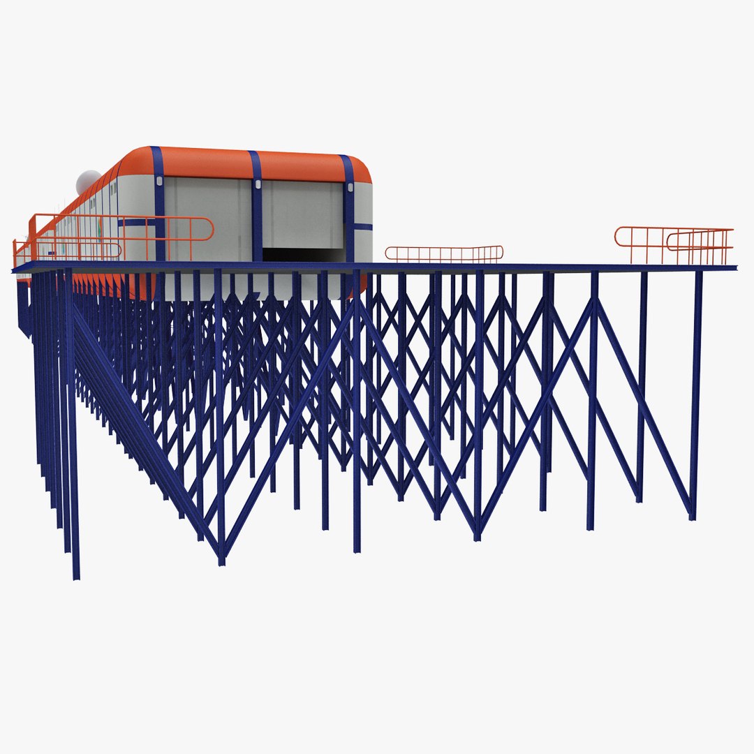3d model of south african antarctic base