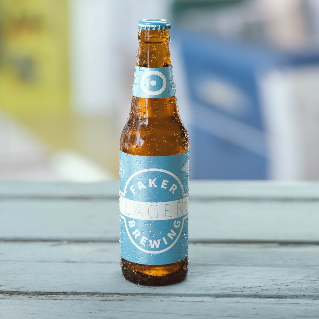 Beer Bottle Octane 3D Model - TurboSquid 1415912