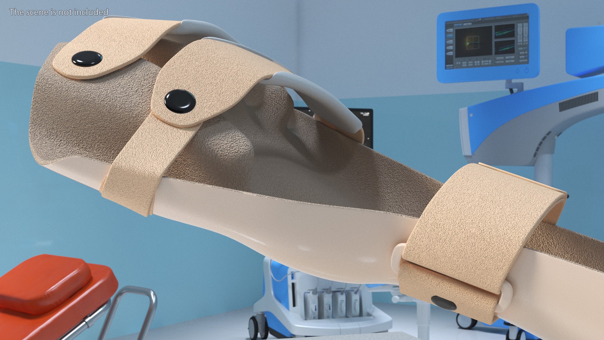 Hand Splint with Fingers Beige 3D model - TurboSquid 2120437