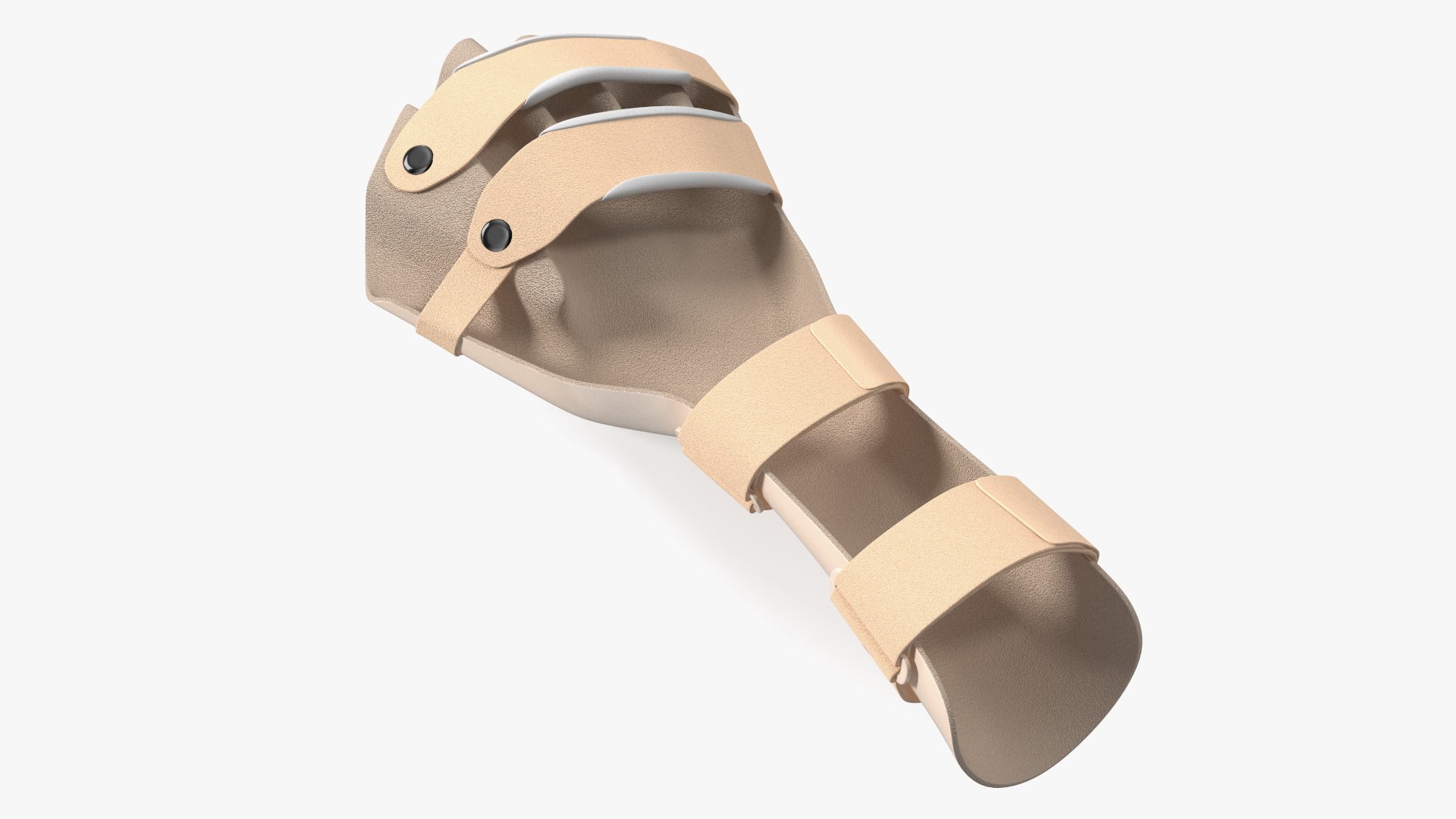 Hand Splint with Fingers Beige 3D model - TurboSquid 2120437