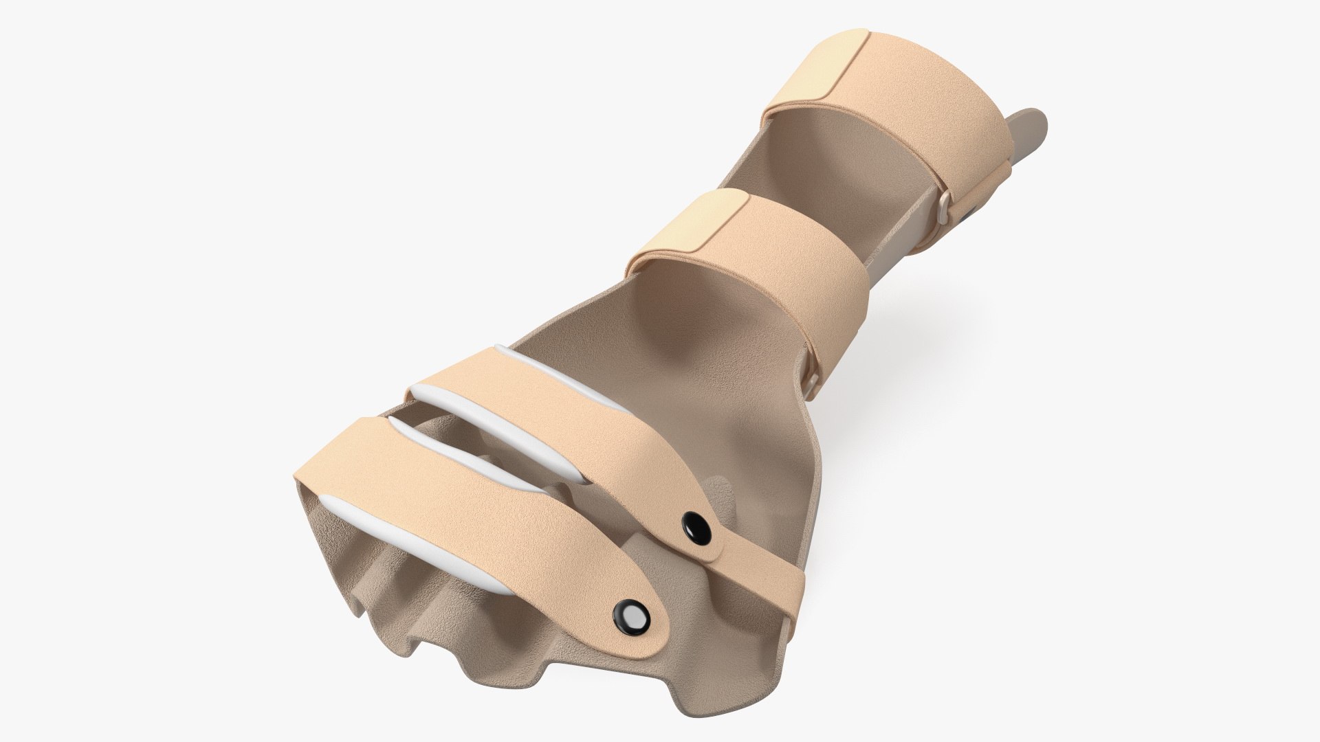 Hand Splint with Fingers Beige 3D model - TurboSquid 2120437