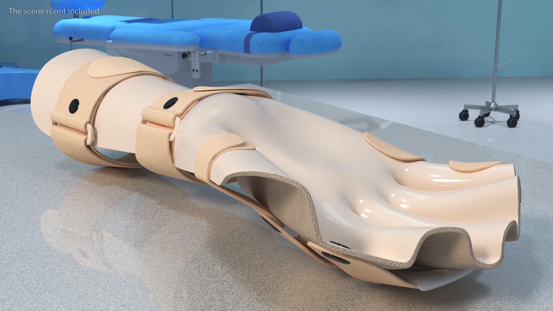 Hand Splint with Fingers Beige 3D model - TurboSquid 2120437