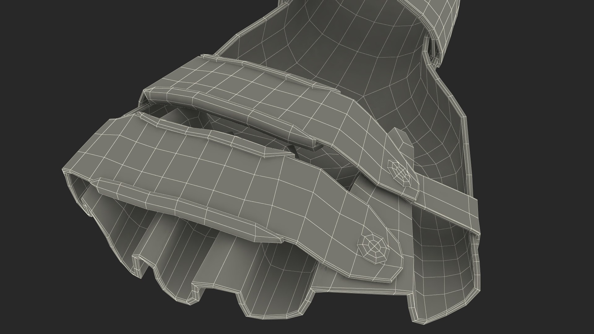 Hand Splint with Fingers Beige 3D model - TurboSquid 2120437