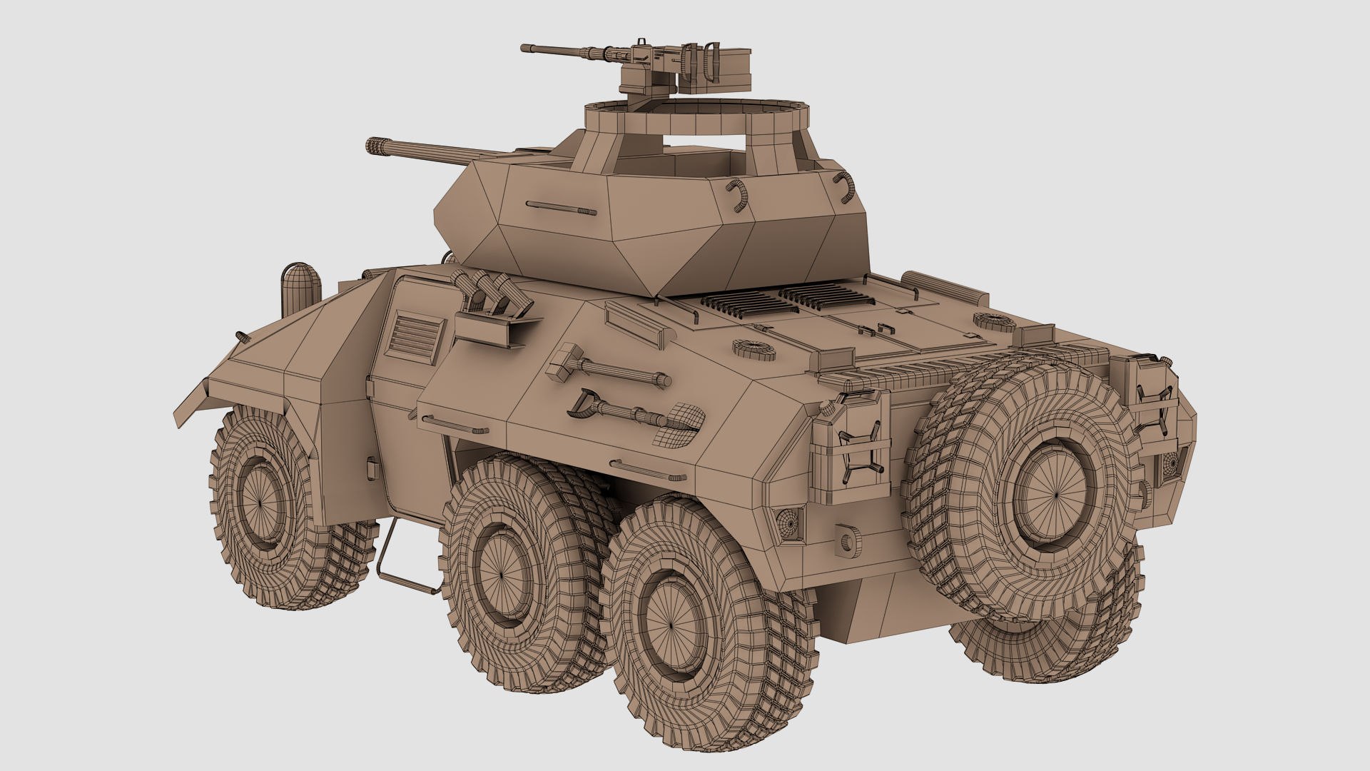 3D Infantry Fighting Vehicle Concept Model - TurboSquid 2284078