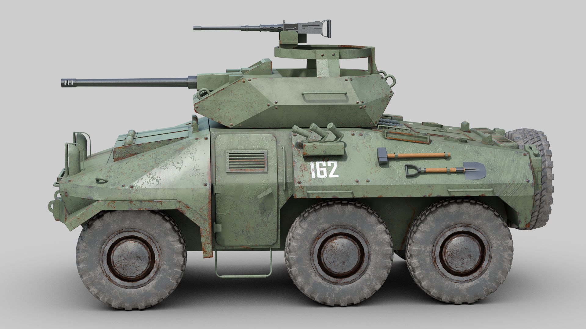 3D Infantry Fighting Vehicle Concept Model - TurboSquid 2284078