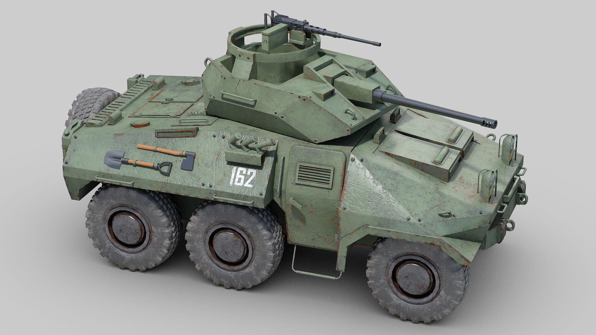 3D Infantry Fighting Vehicle Concept Model - TurboSquid 2284078