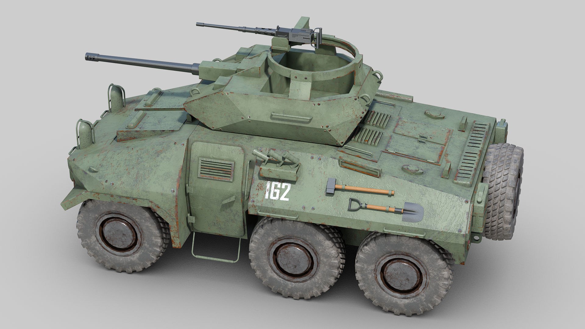 3D Infantry Fighting Vehicle Concept Model - TurboSquid 2284078