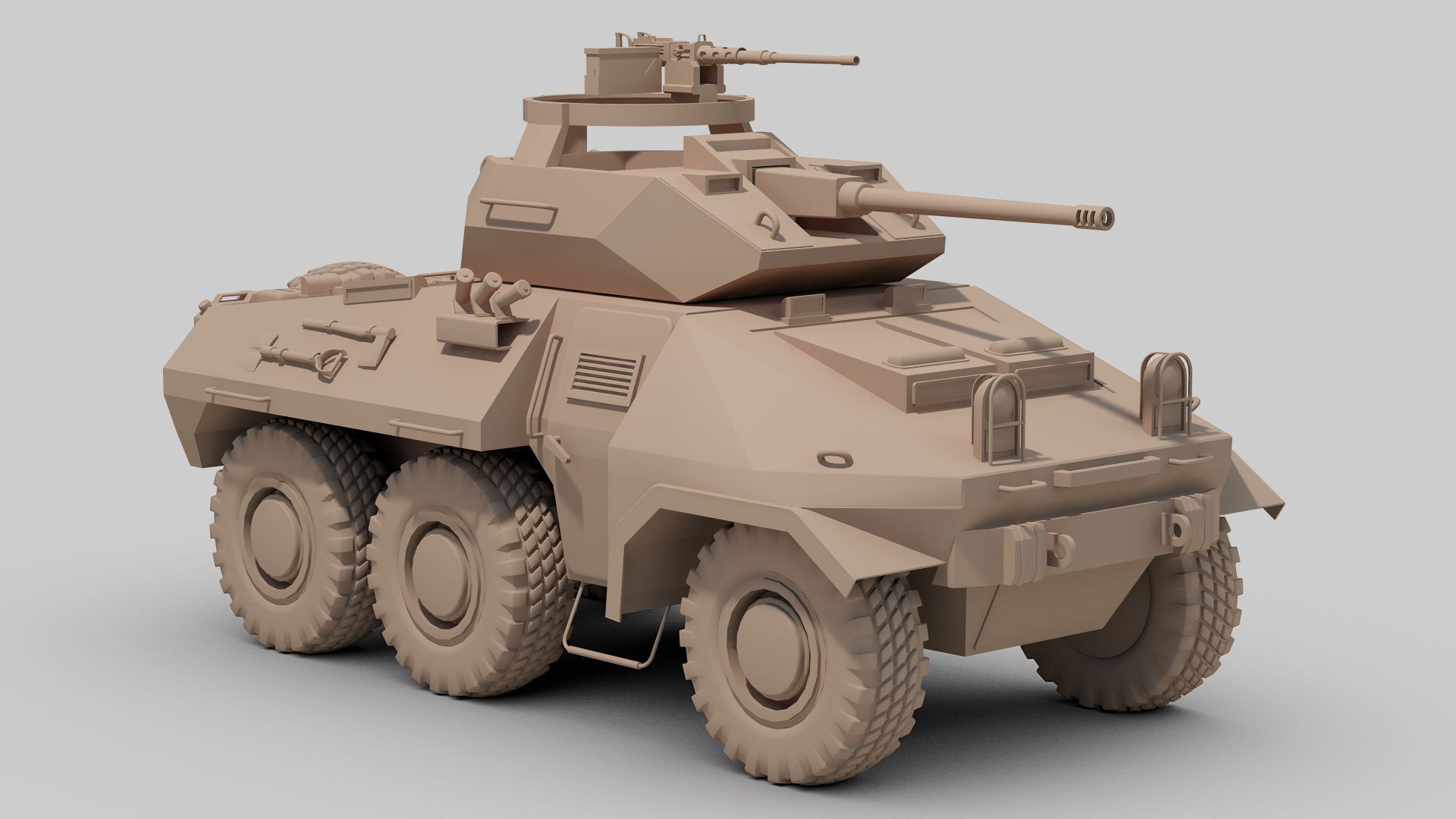 3D Infantry Fighting Vehicle Concept Model - TurboSquid 2284078
