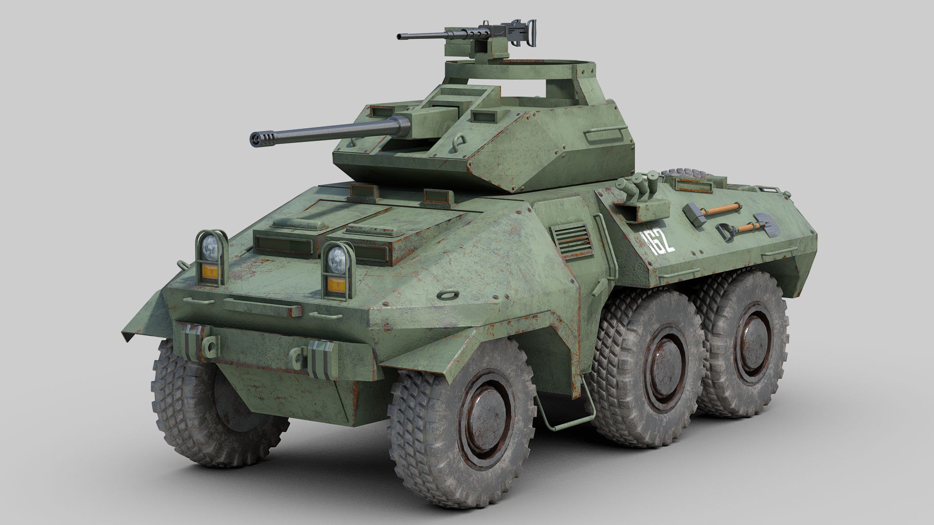 3D Infantry Fighting Vehicle Concept Model - TurboSquid 2284078