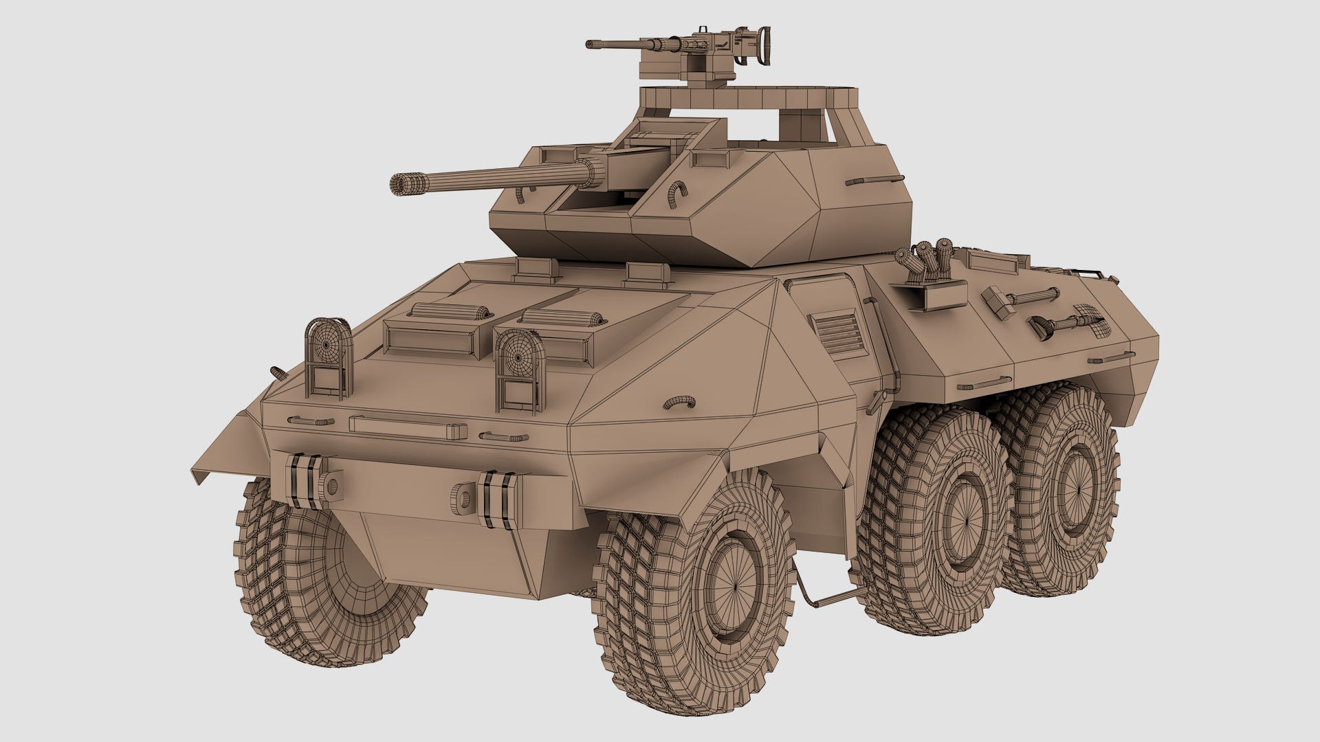 3D Infantry Fighting Vehicle Concept Model - TurboSquid 2284078
