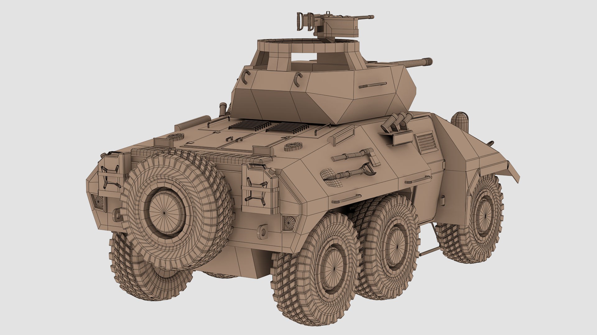3D Infantry Fighting Vehicle Concept Model - TurboSquid 2284078
