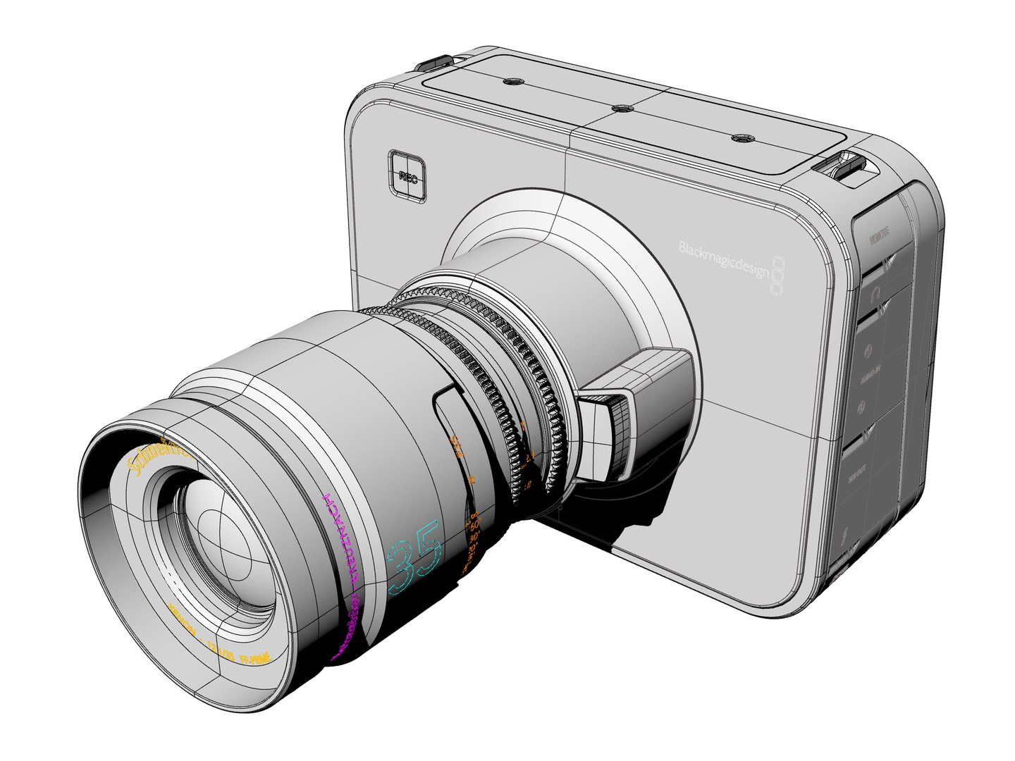 Camera 01 3D Model - TurboSquid 2059234