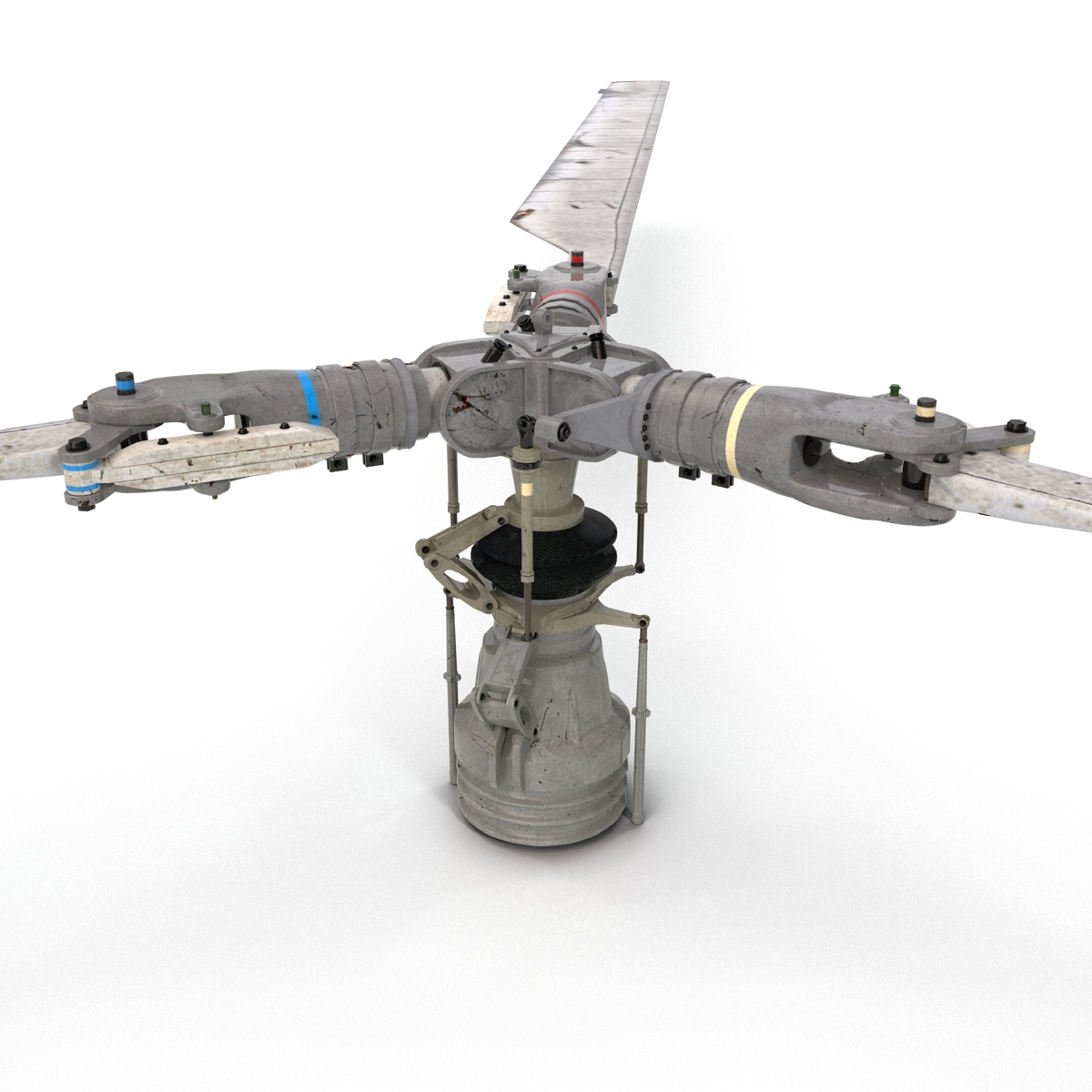 helicopter main rotor 3d model