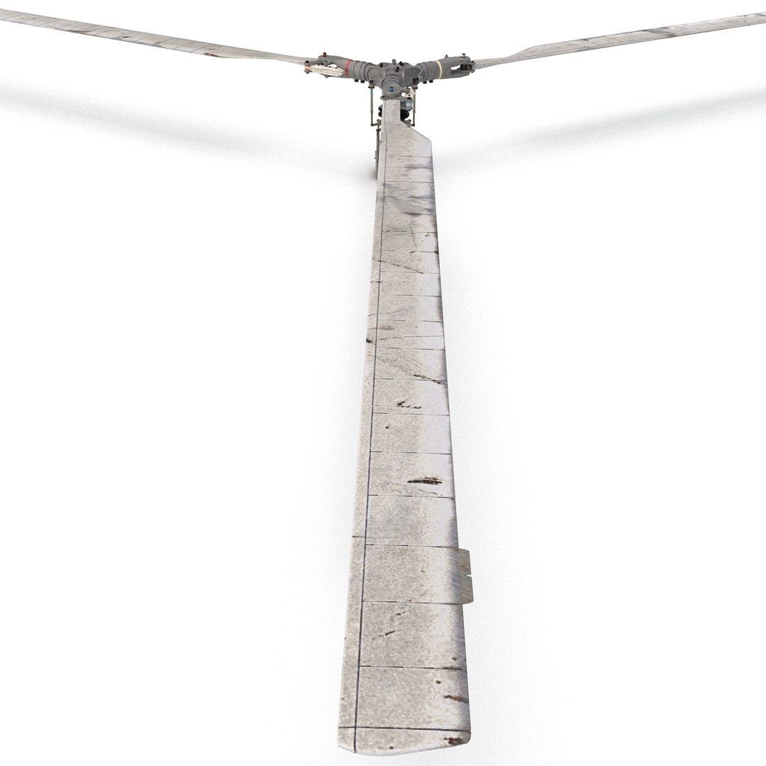 Helicopter Main Rotor 3d Model