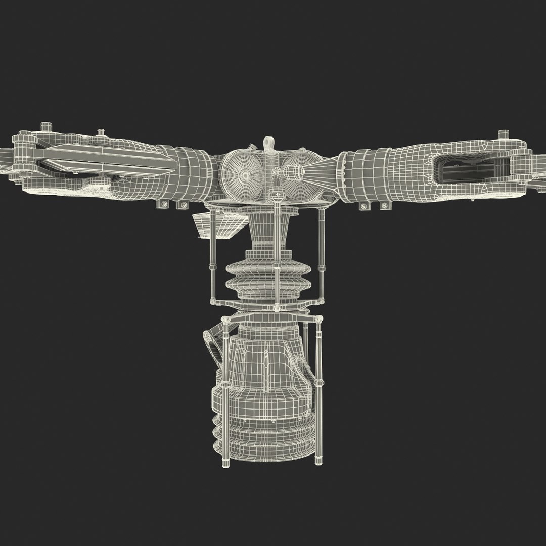 Helicopter Main Rotor 3d Model