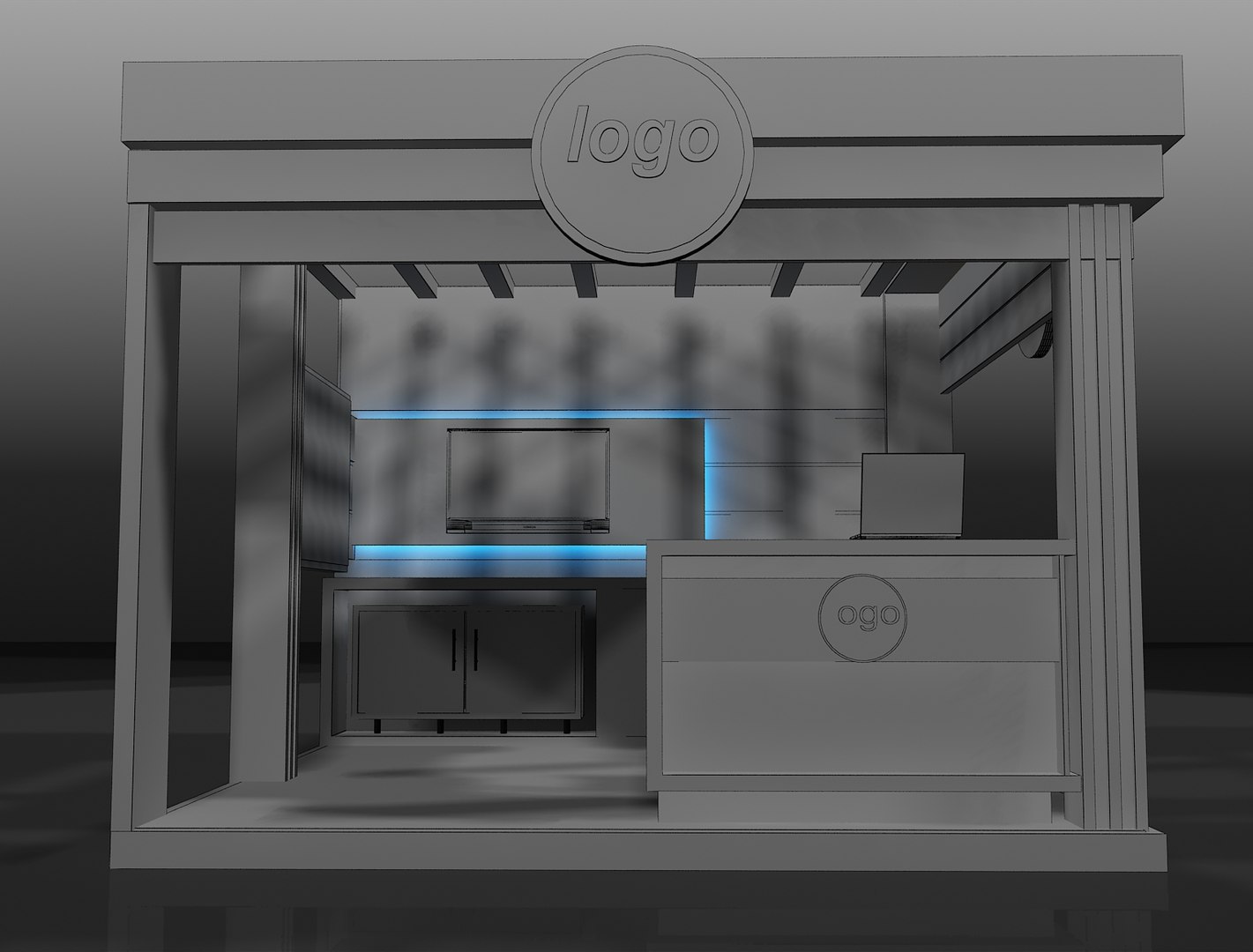 maya booth exhibition