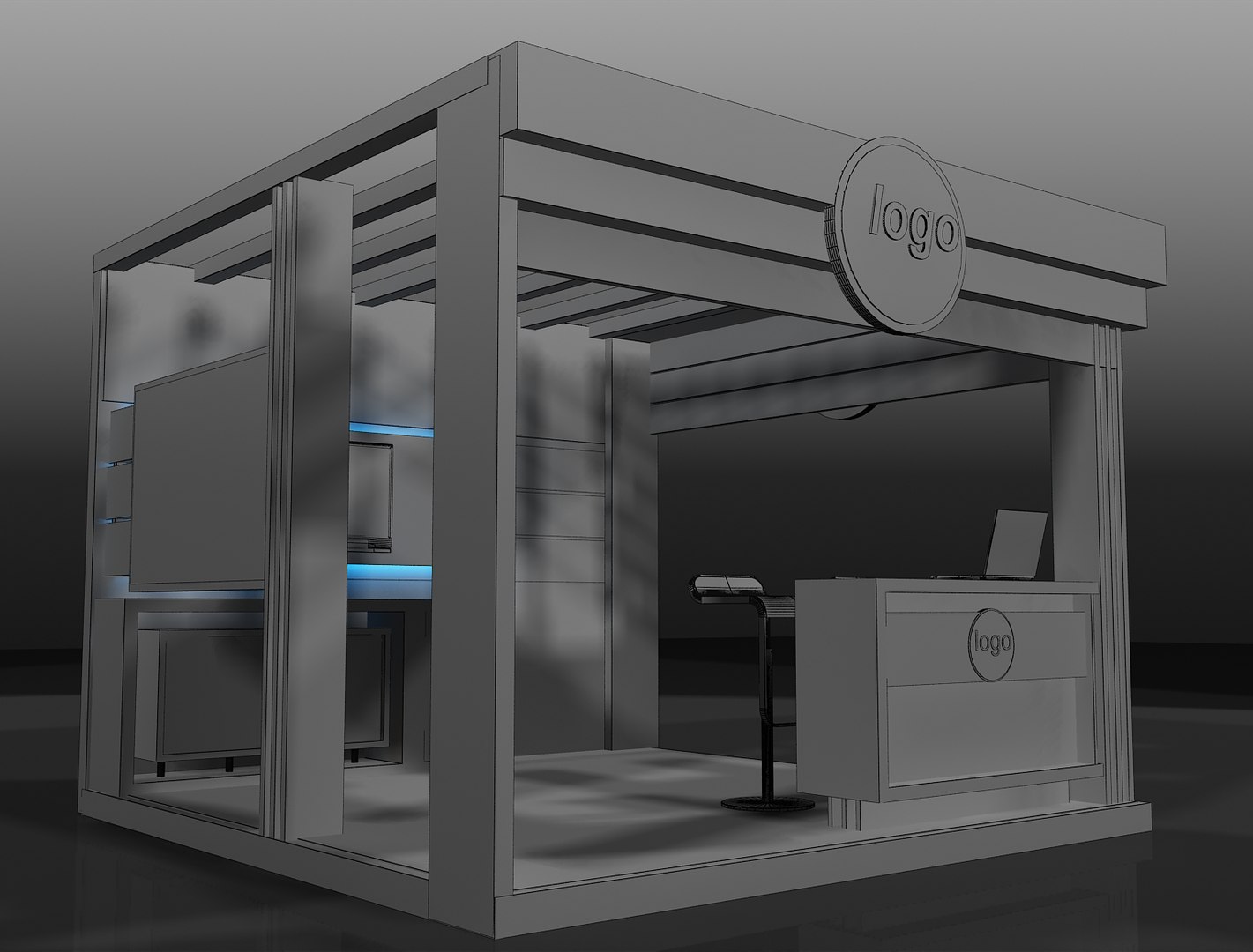 maya booth exhibition