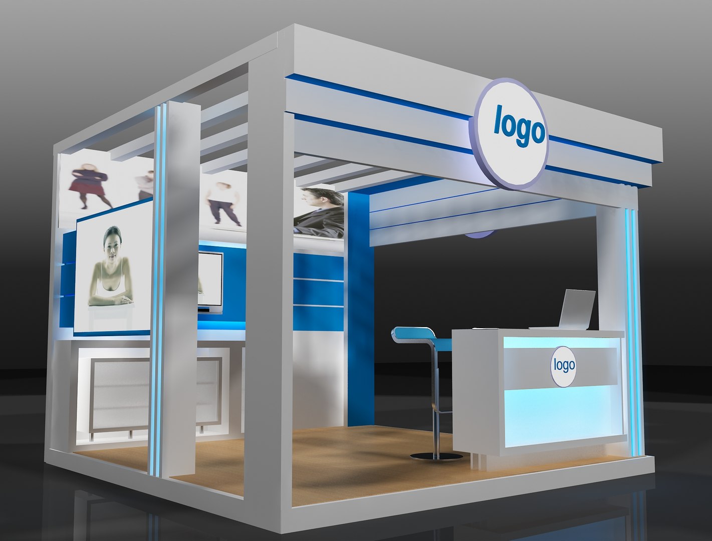 maya booth exhibition