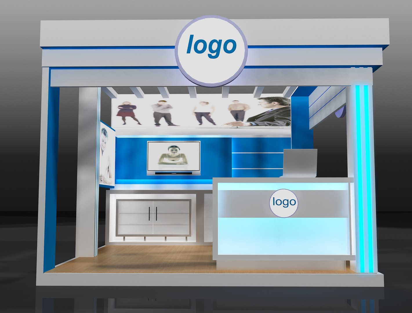 maya booth exhibition