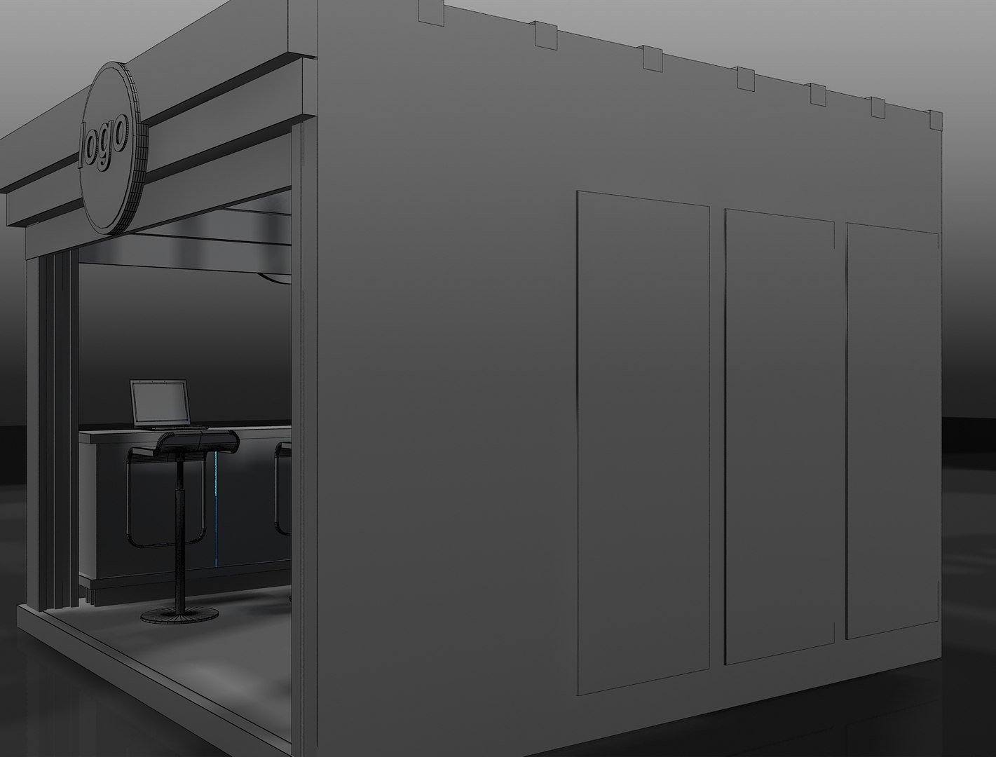 maya booth exhibition