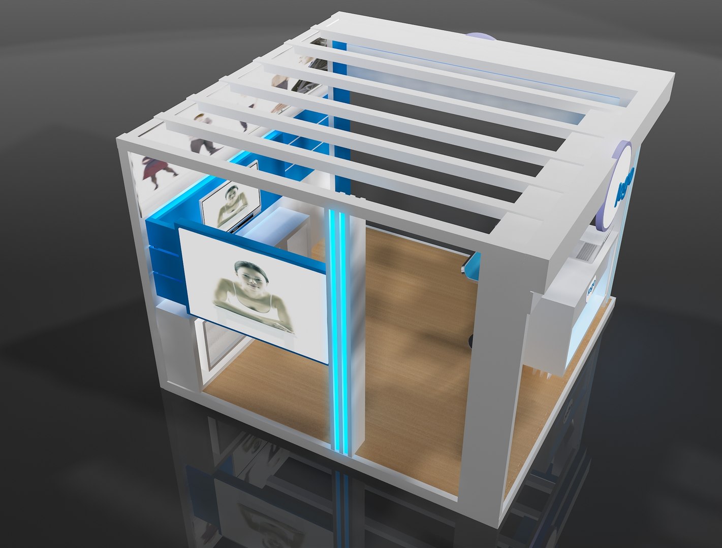 maya booth exhibition