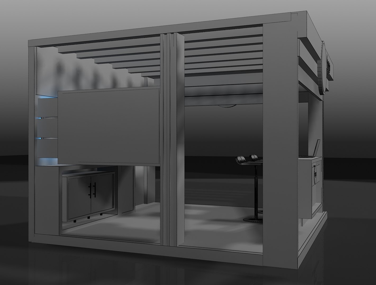 maya booth exhibition