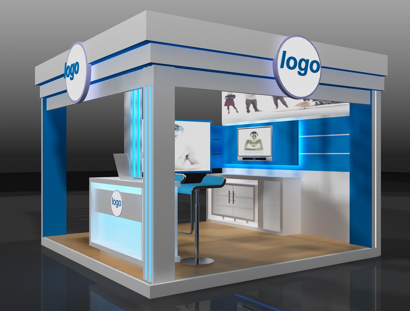 maya booth exhibition