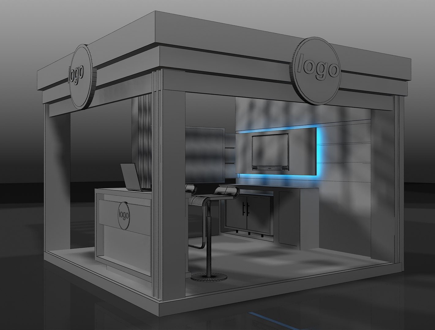 maya booth exhibition