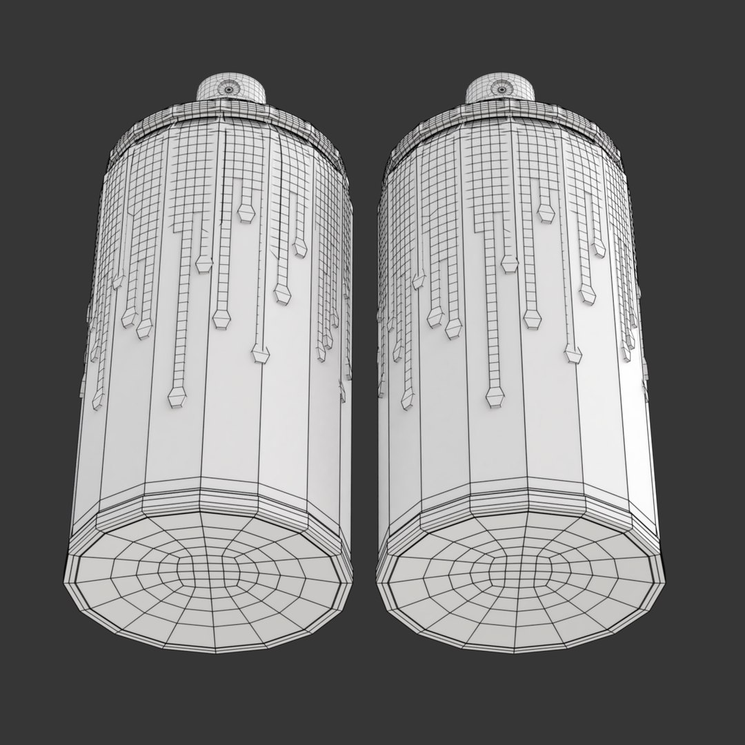 Container paint spray 3D model - TurboSquid 1324576