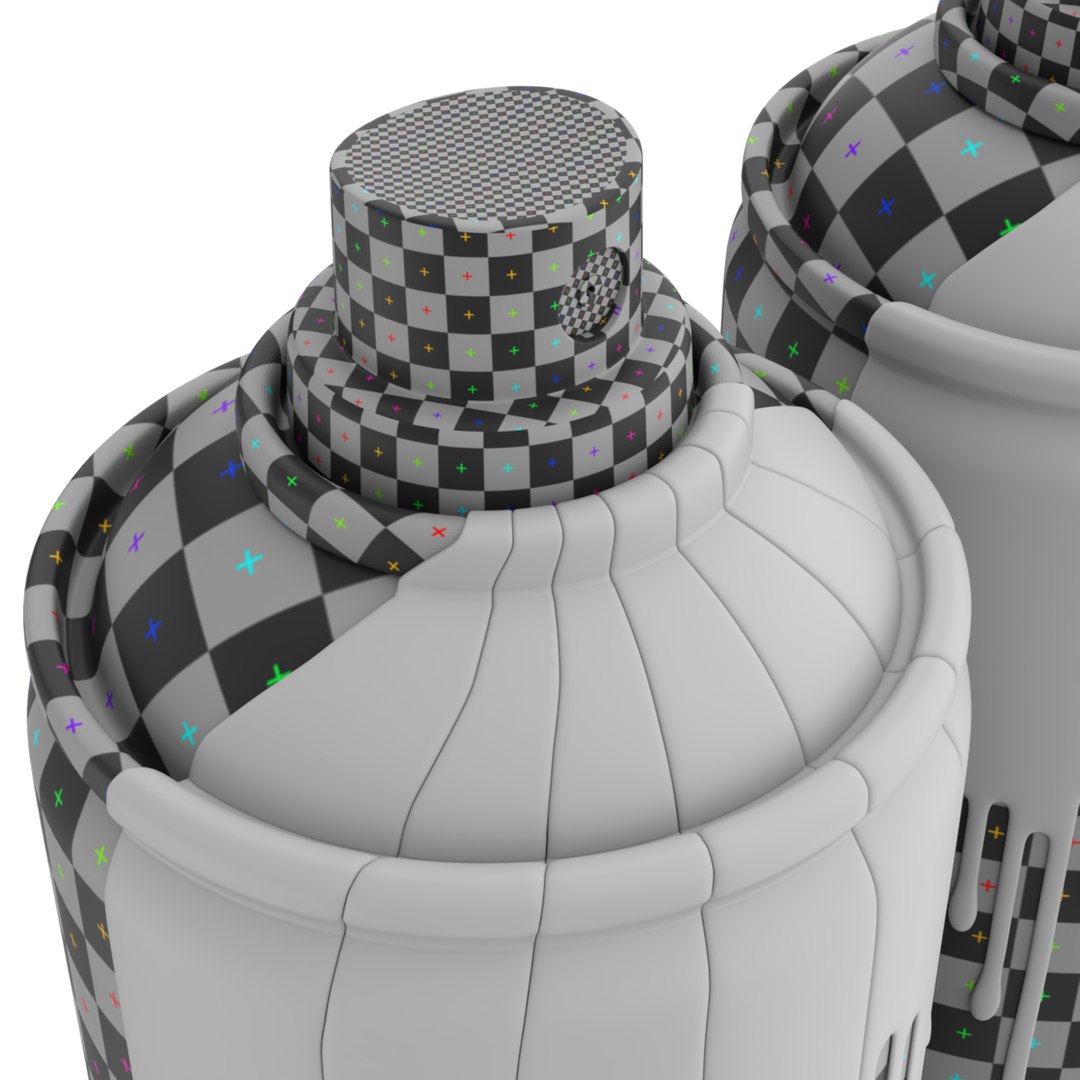 Container paint spray 3D model - TurboSquid 1324576